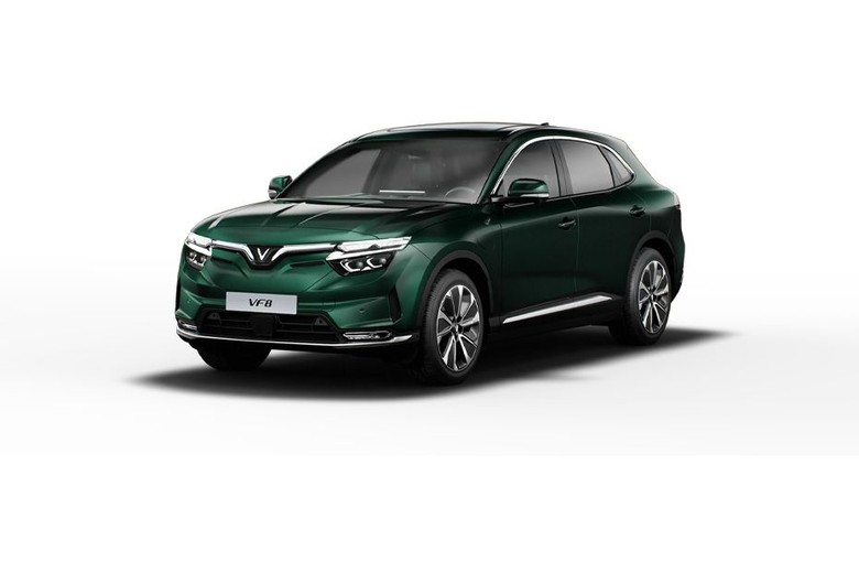 VINFAST VF8 Color Options Available in UAE