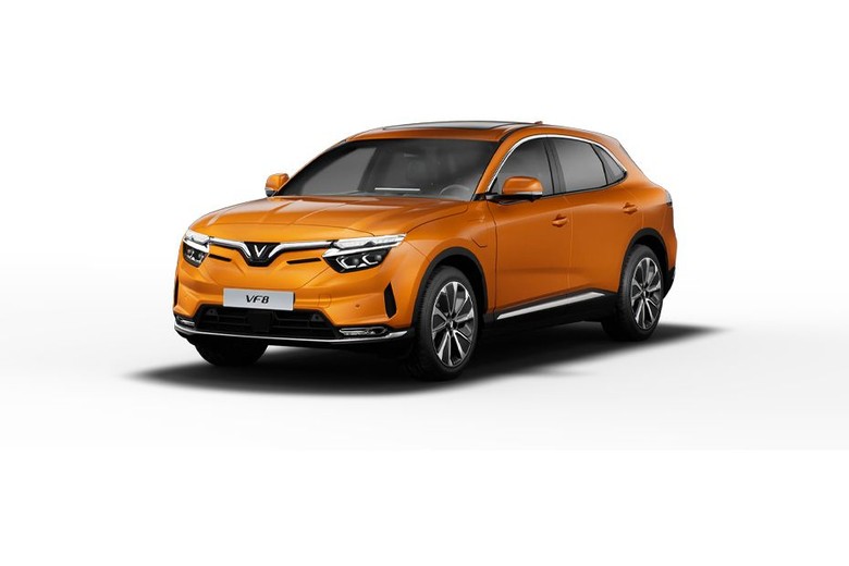 VINFAST VF8 Color Options Available in UAE