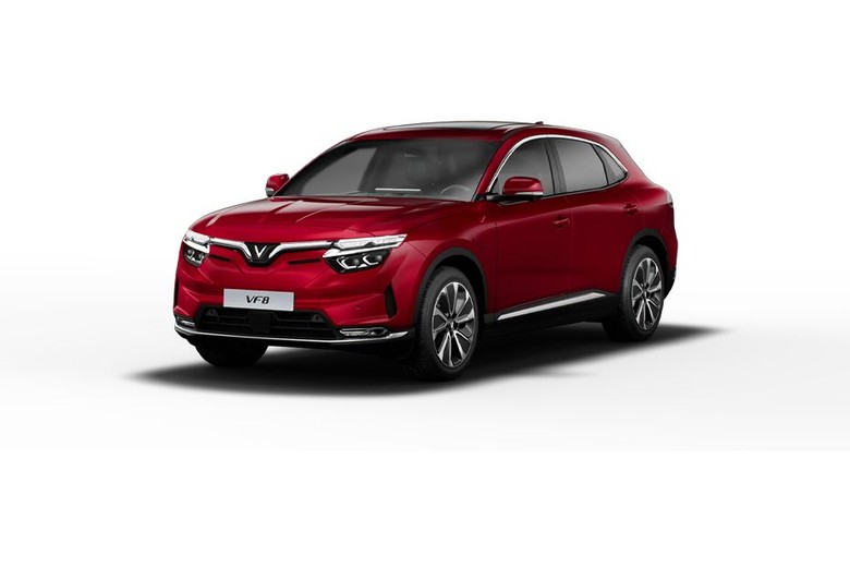 VINFAST VF8 Color Options Available in UAE