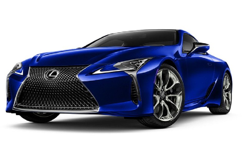 Lexus LC 500 2025 Color Options Available in UAE
