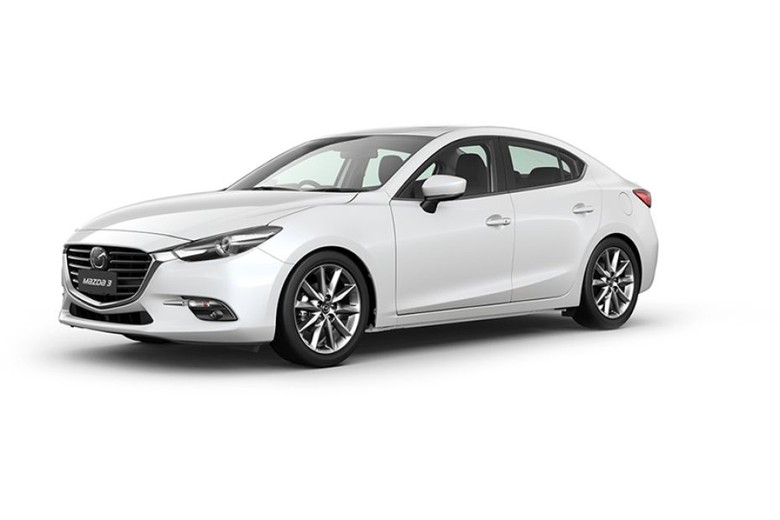 Mazda 3 Sedan 2025 Color Options Available in UAE