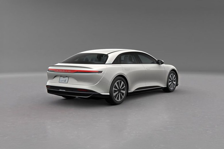 Lucid AIR 2025 Color Options Available in UAE