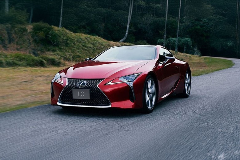 Lexus LC 500 2025 Color Options Available in UAE
