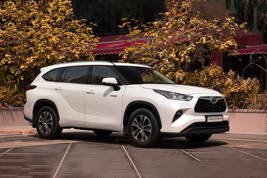 Toyota Highlander 2024 Colors in UAE